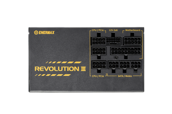 REVOLUTION III 850W / 80 PLUS® Gold / ATX 3.1 Fully-Modular Power Supp